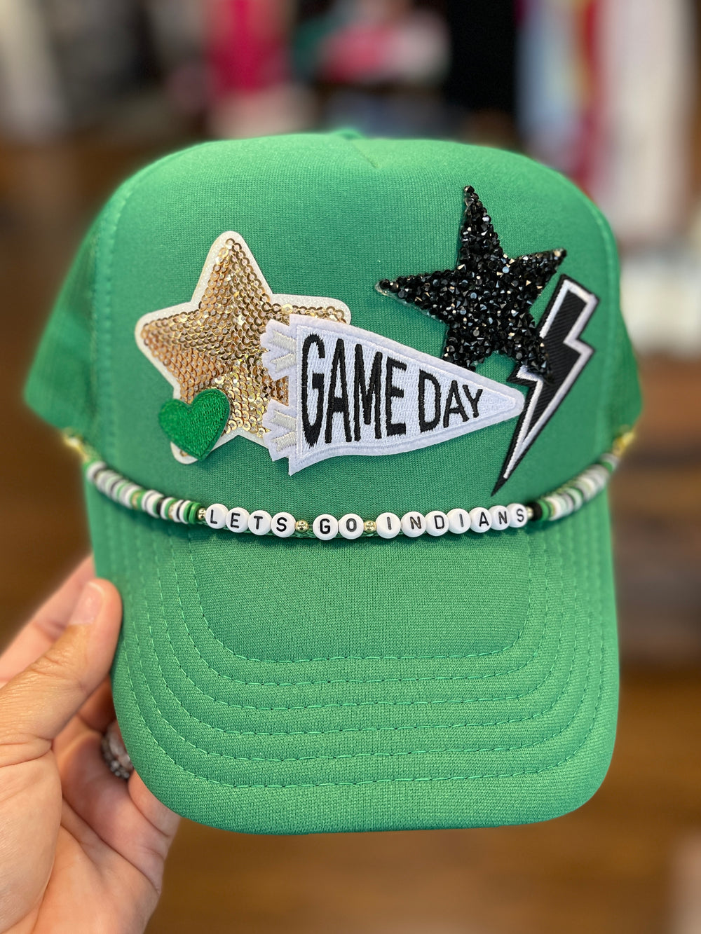Custom School Spirit Trucker Hat – Hissy Fit Boutique