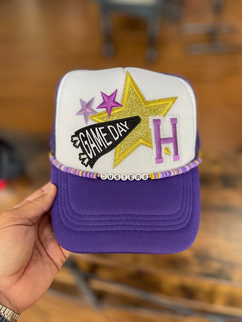 Custom School Spirit Trucker Hat – Hissy Fit Boutique