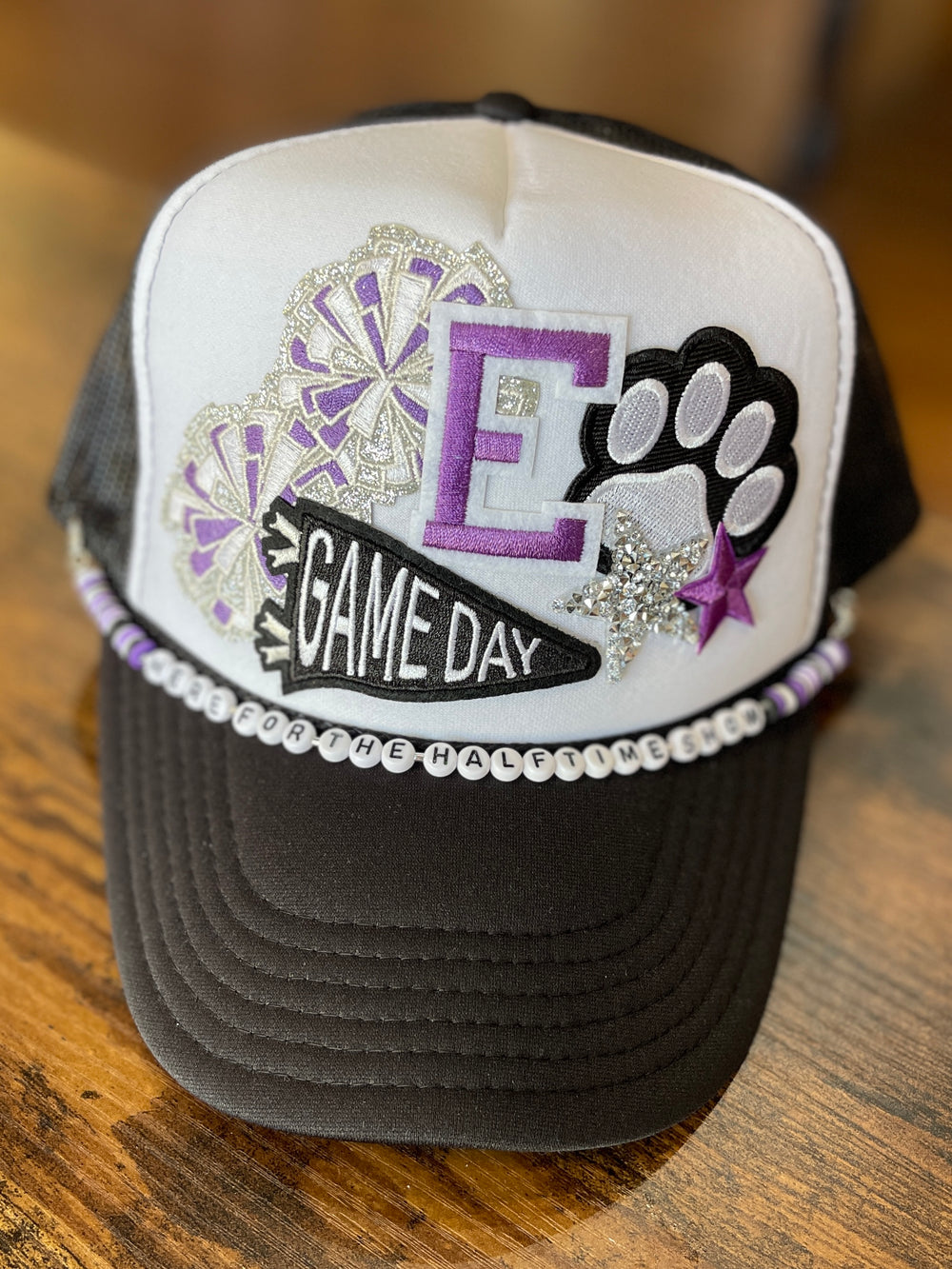 Custom School Spirit Trucker Hat – Hissy Fit Boutique